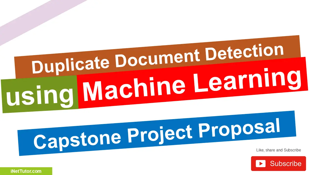 Duplicate Document Detection Using Machine Learning