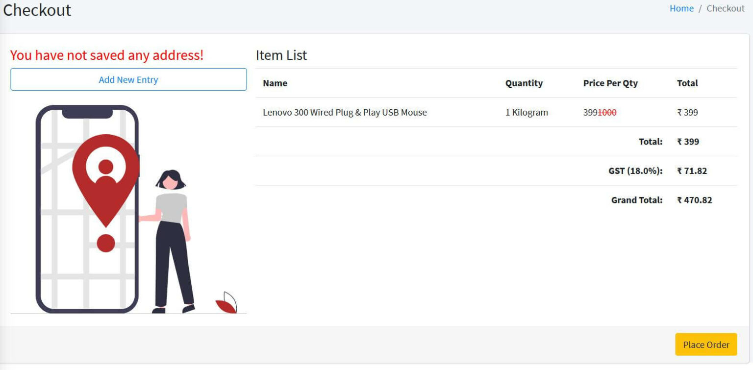 Marketplace Platform in Django Free Source code