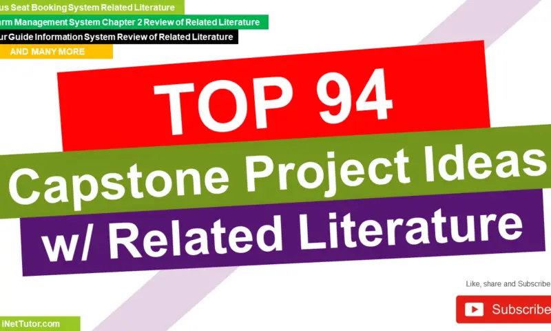 Free IT Capstone Project with Proposal and Complete Documentation 2025