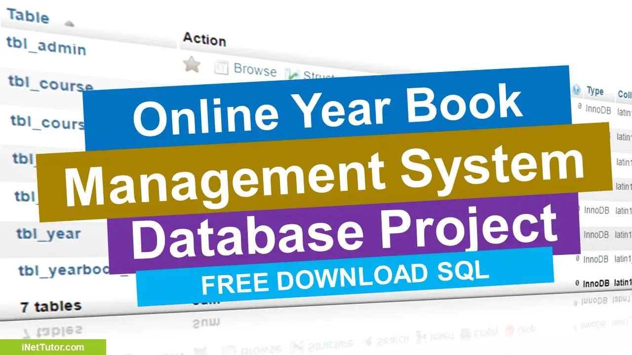 Free Online Year Book Management Database Project [2026]
