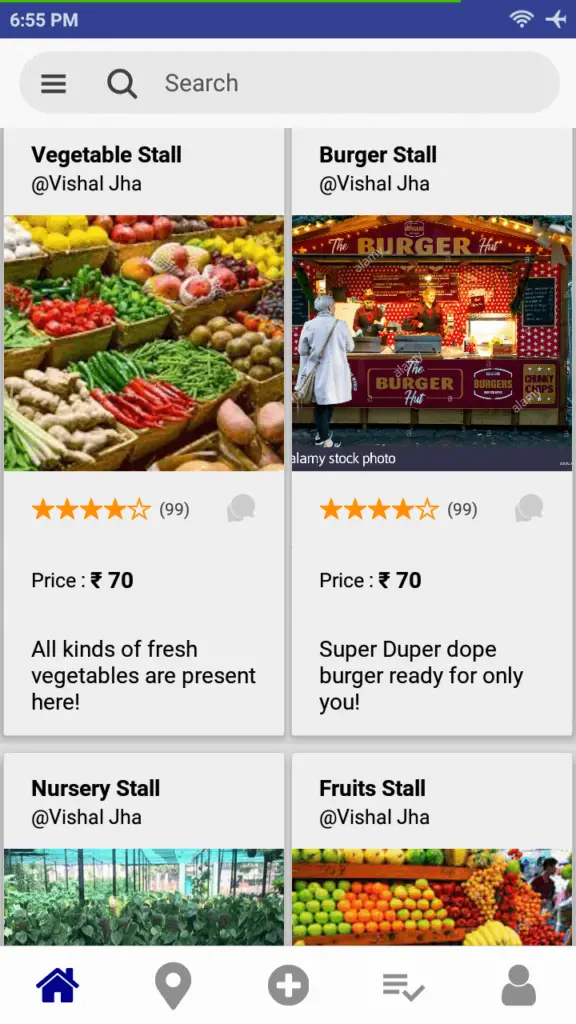Vendor Management Mobile Application Free Source code - iNetTutor.com