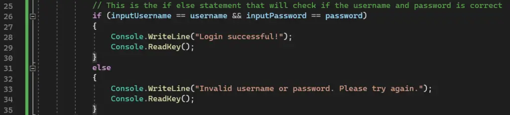 Simple Login in C# Console FREE SOURCE CODE
