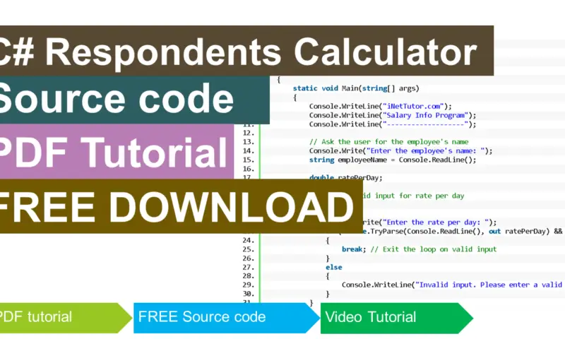 BMI Calculator in C# - iNetTutor.com