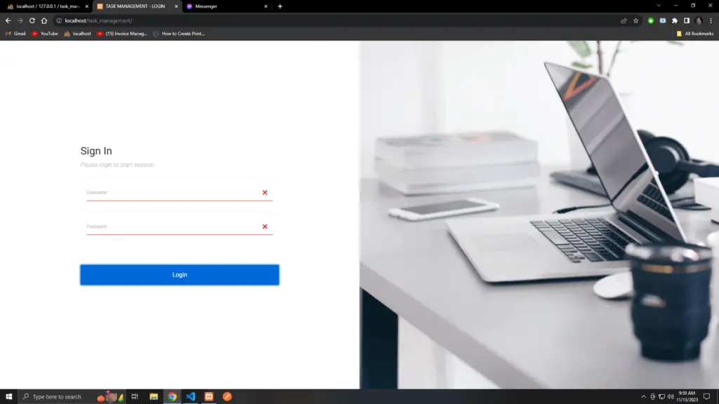 Task Management System using PDO OOP - iNetTutor.com