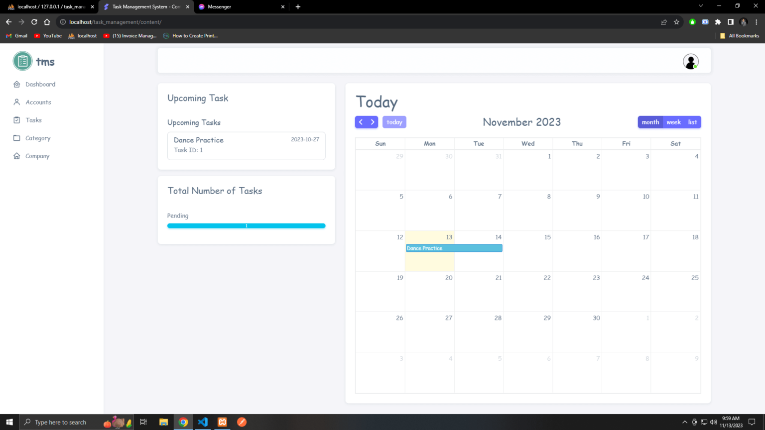 Task Management System using PDO OOP - iNetTutor.com