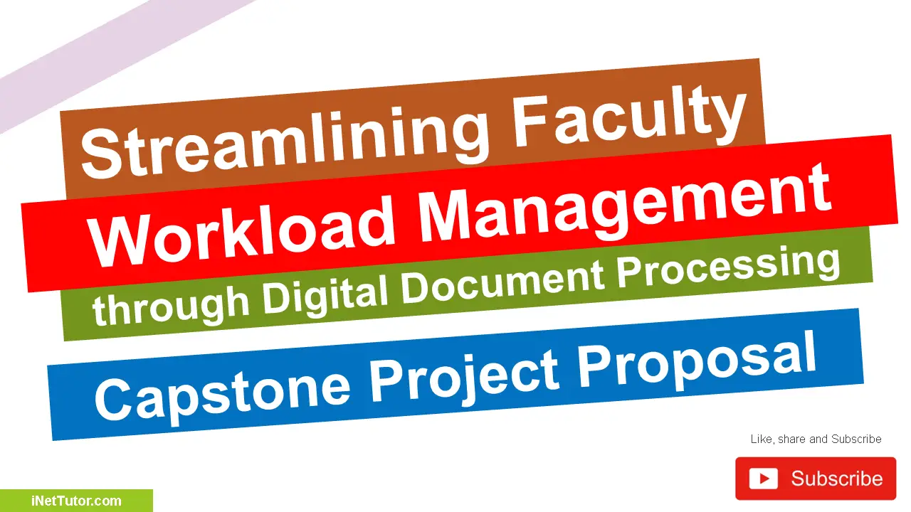 Streamlining Faculty Workload Management through Digital Document ...