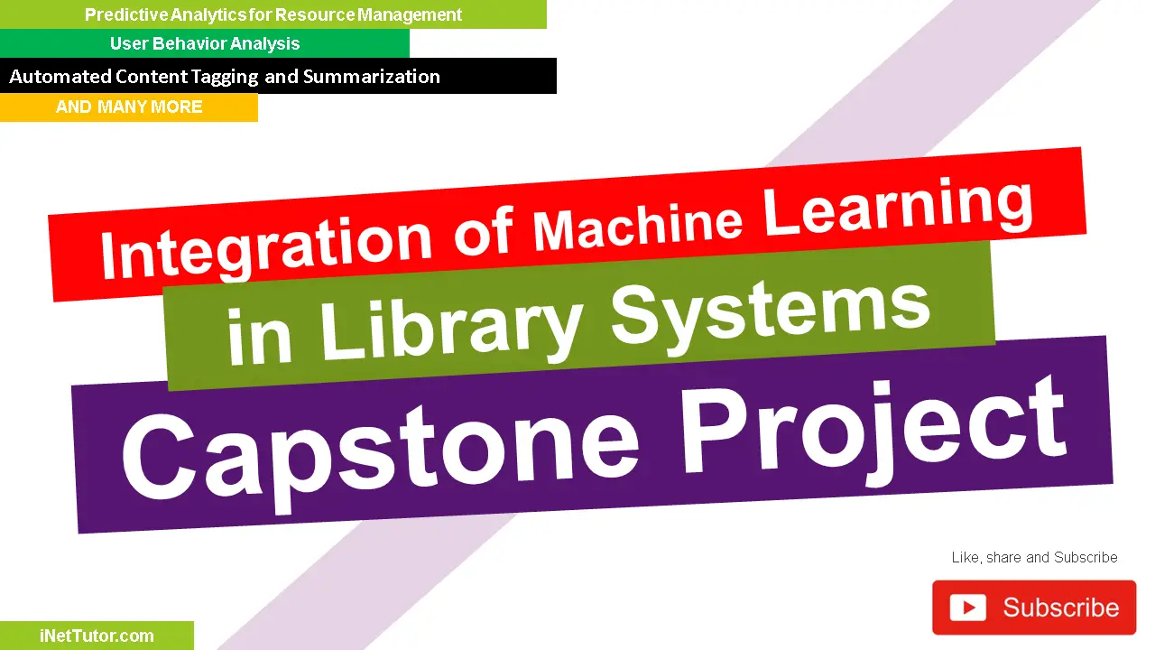 Integration of Machine Learning in Library Systems