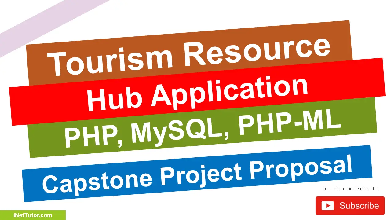 Tourism Resource Hub Application with Virtual Tour - iNetTutor.com