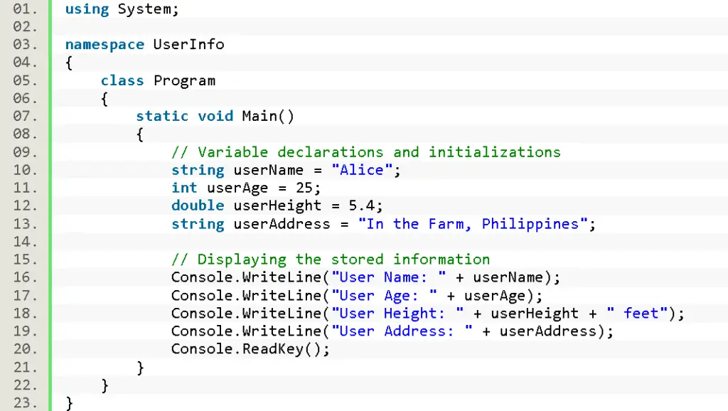 C# Variable Tutorial - iNetTutor.com