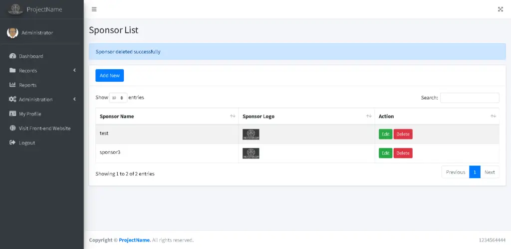 Fiesta Information System Free Source Code