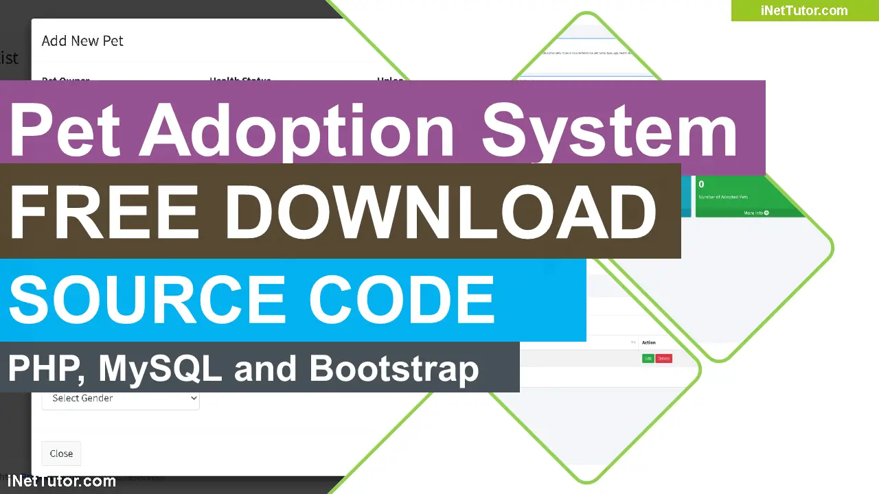 Pet Adoption System Source code