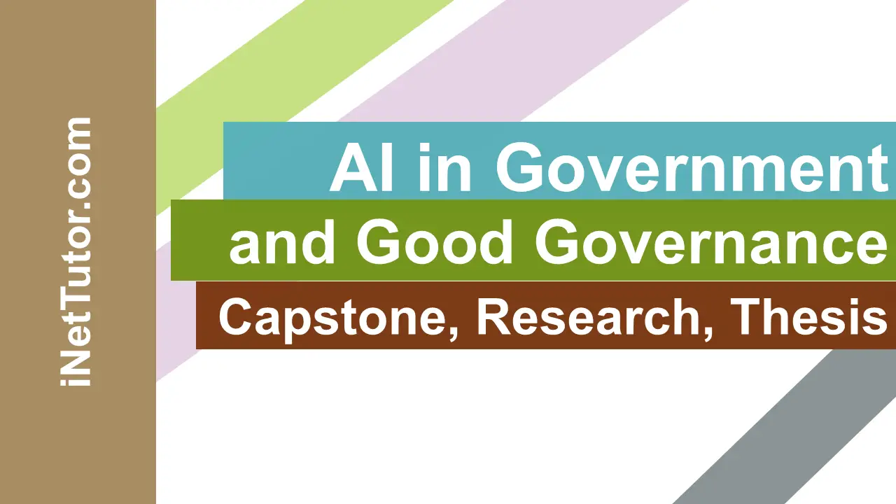 AI in Government and Good Governance - iNetTutor.com