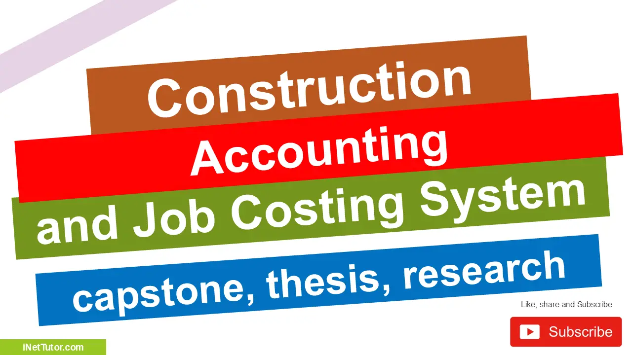 Construction Accounting and Job Costing System