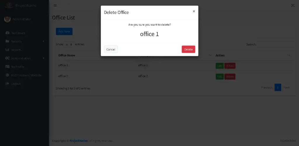 School Asset Inventory Office Module - iNetTutor.com