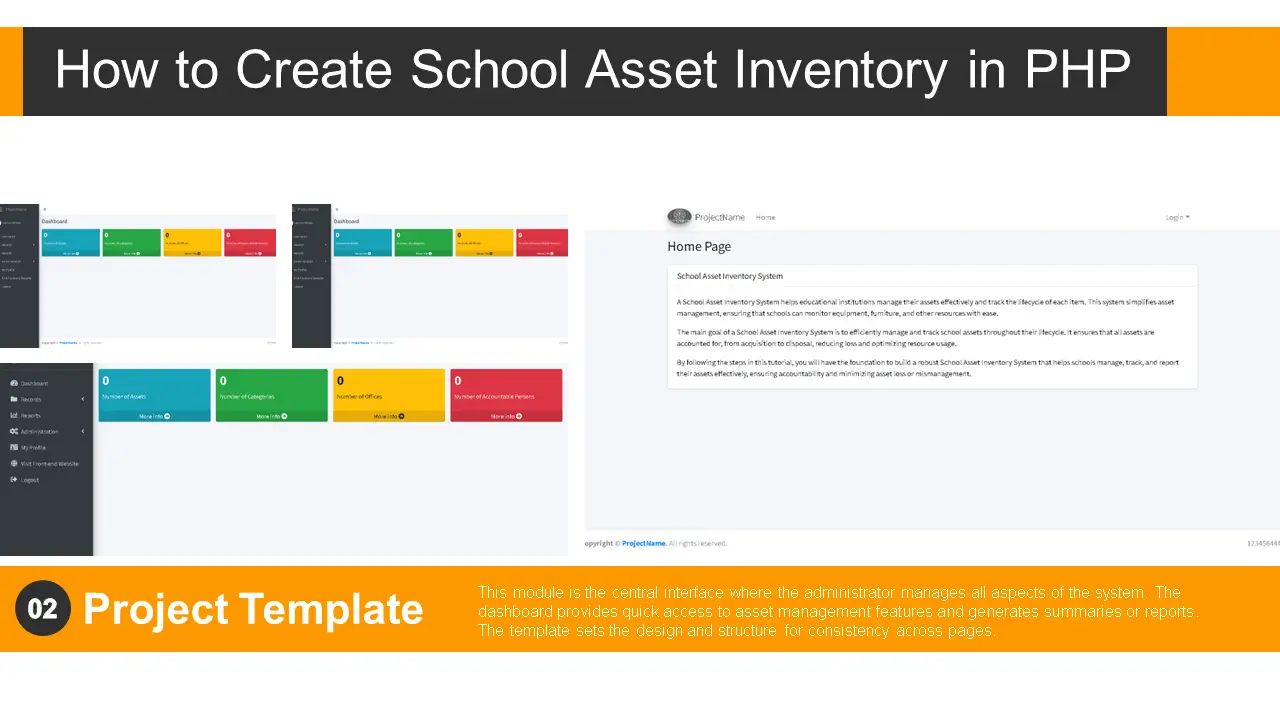 School Asset Inventory Project Template - iNetTutor.com
