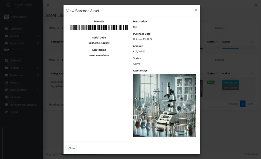 School Asset Inventory QR and Barcode Module - iNetTutor.com