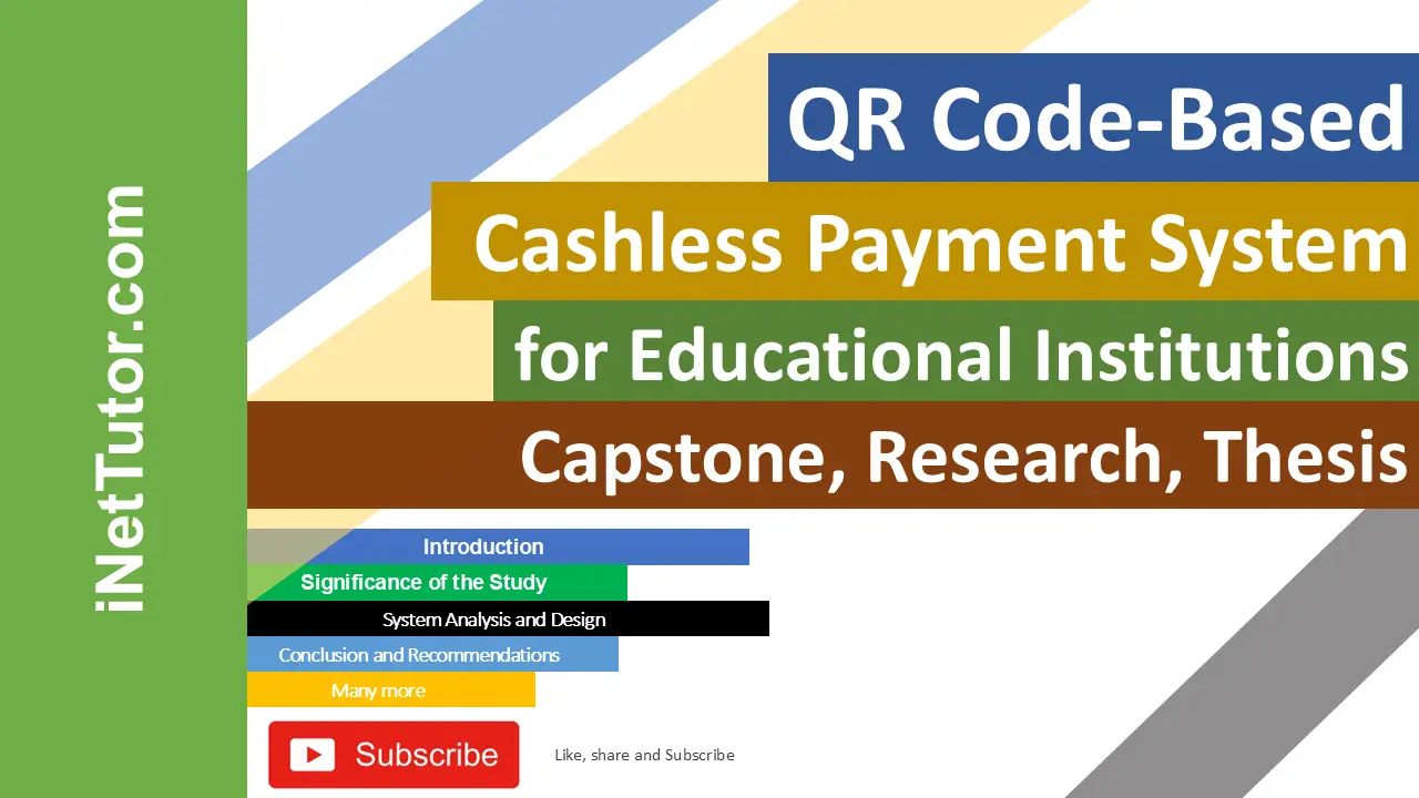 QR Code-Based Cashless Payment System for Educational Institutions ...