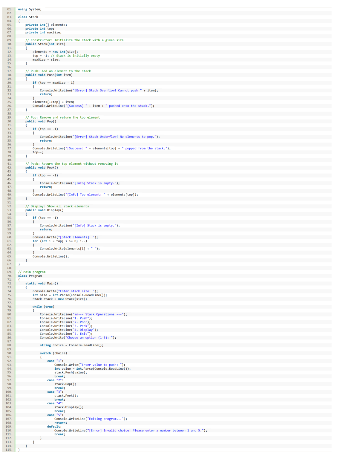 Stacks in C# - iNetTutor.com