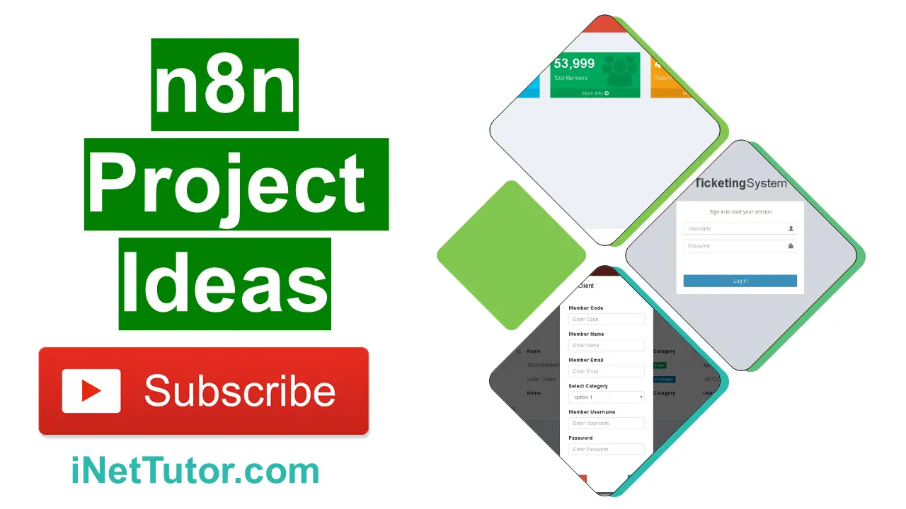 n8n Project Ideas - iNetTutor.com