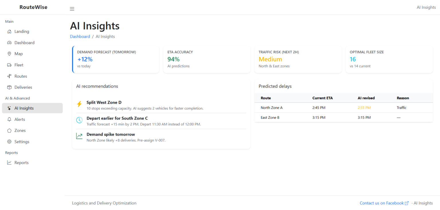 Logistics and Delivery Optimization